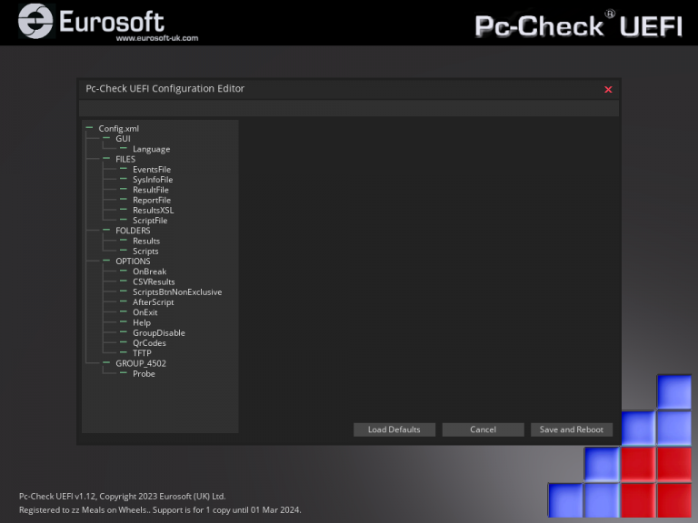 Pc-Check UEFI Diagnostic Software Release