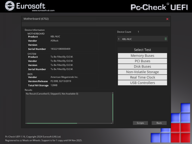 Pc-Check® UEFI v1.16 NEW RELEASE…